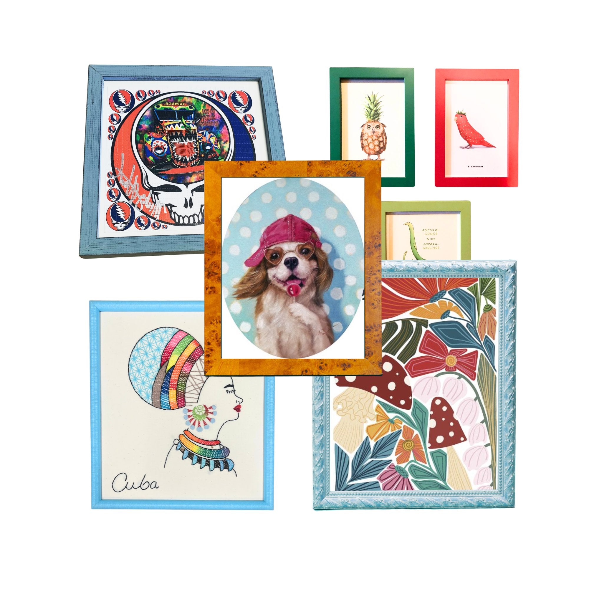 Colorful Frames Collection - Brighten Your Space with Style – The ...